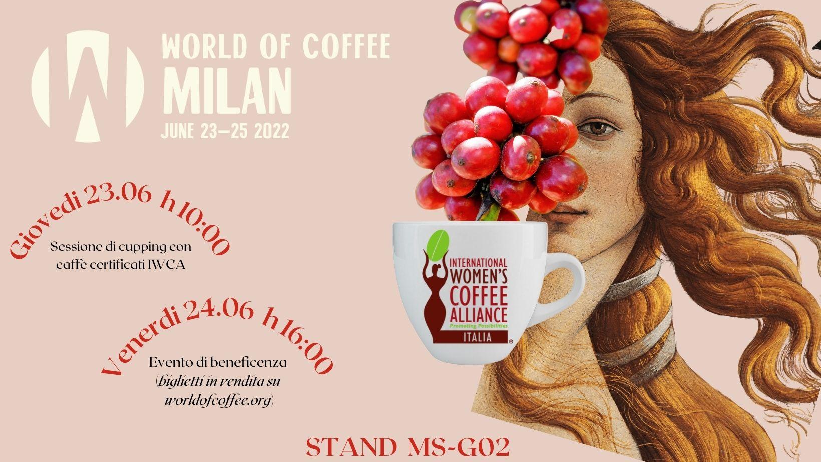 IWCA Italy at the World of Coffee in Milan - Torrefazione Mokaflor Firenze