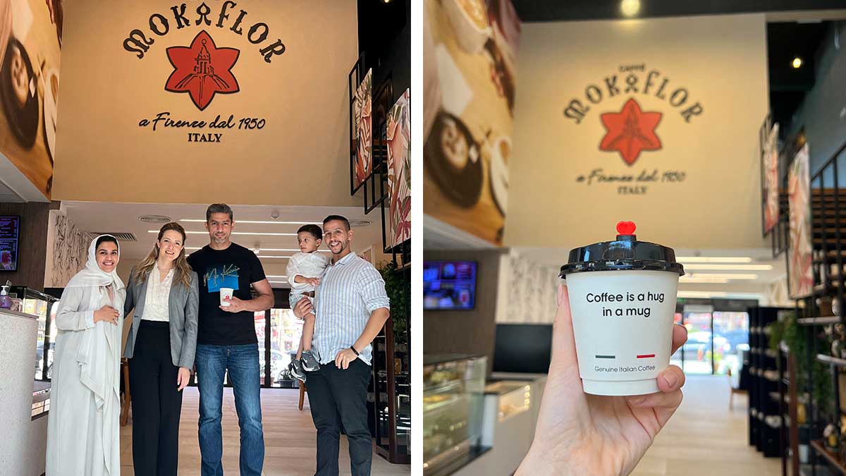 The Mokaflor Coffee Shop in Bahrain - Torrefazione Mokaflor Firenze
